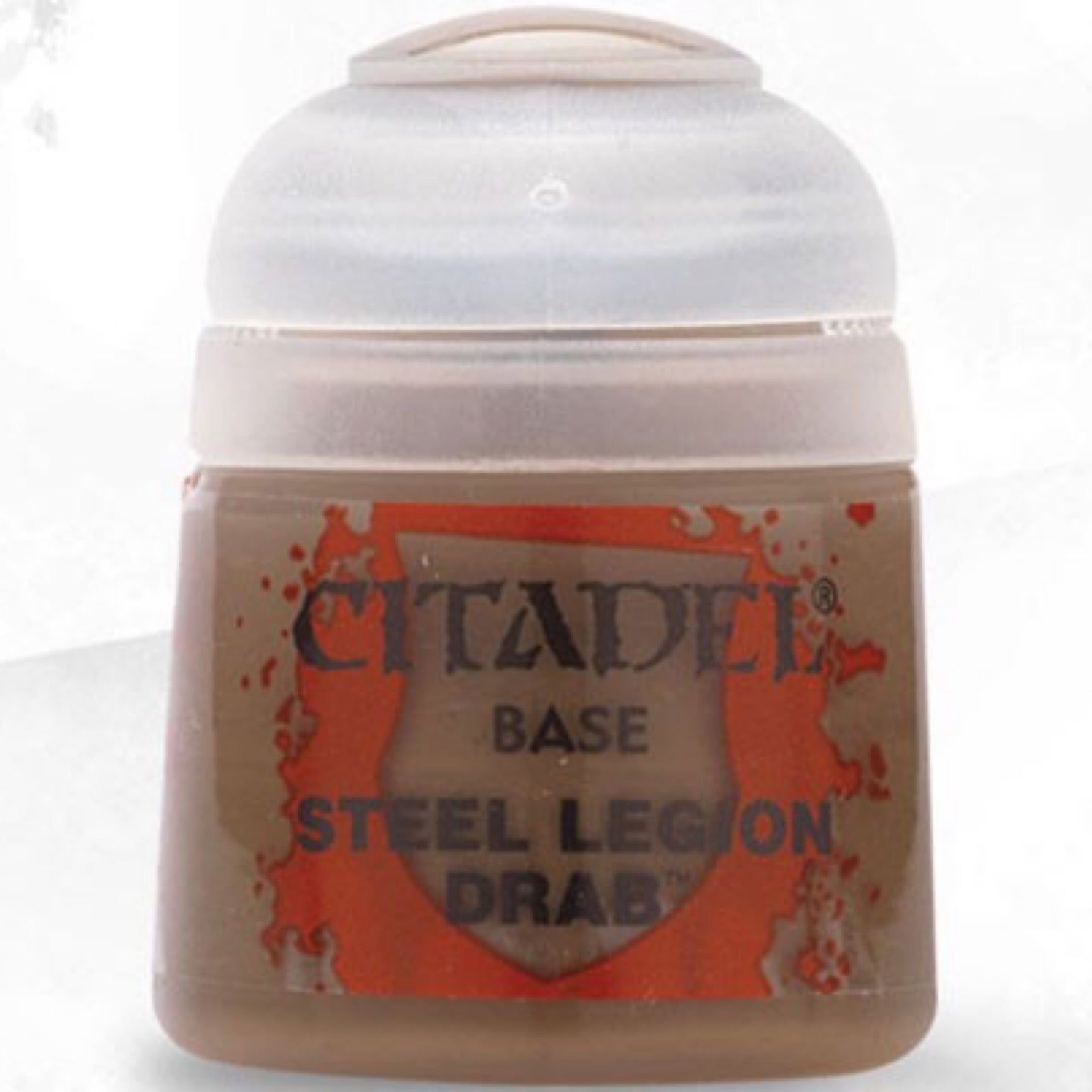 Steel Legion Drab: Citadel Base Paints | Shop at Gather & Game