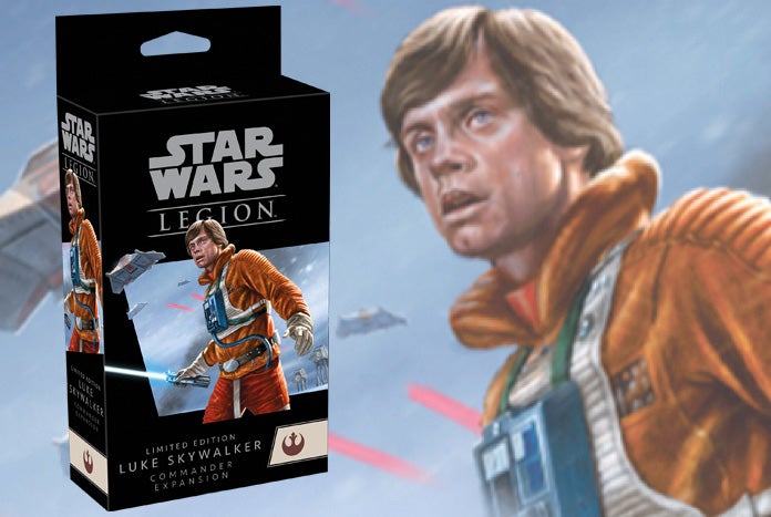 Limited Edition Luke Skywalker Commander Expansion: Star Wars Legion ...